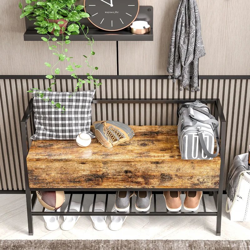 Entryway Shoe Bench - Cosy Habitat TT