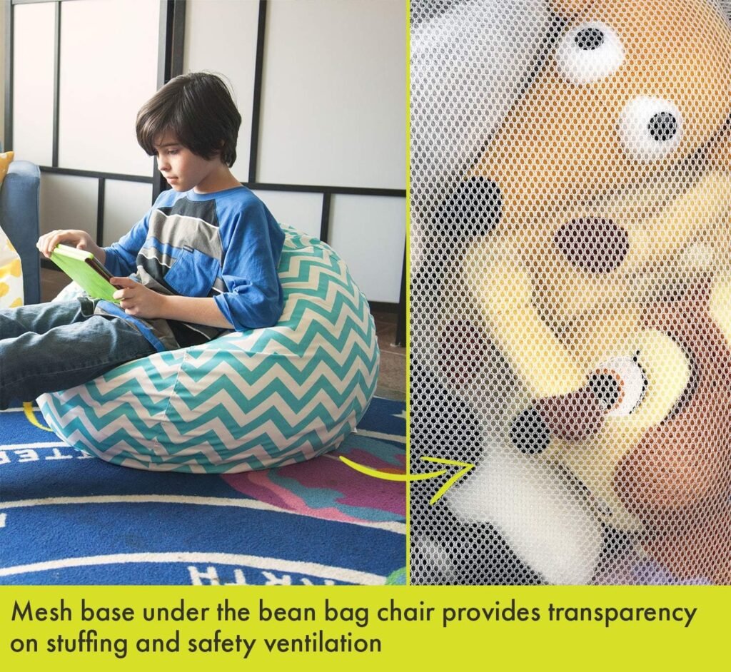 Velvet Bean Bag Chair & Lounger - Cosy Habitat TT